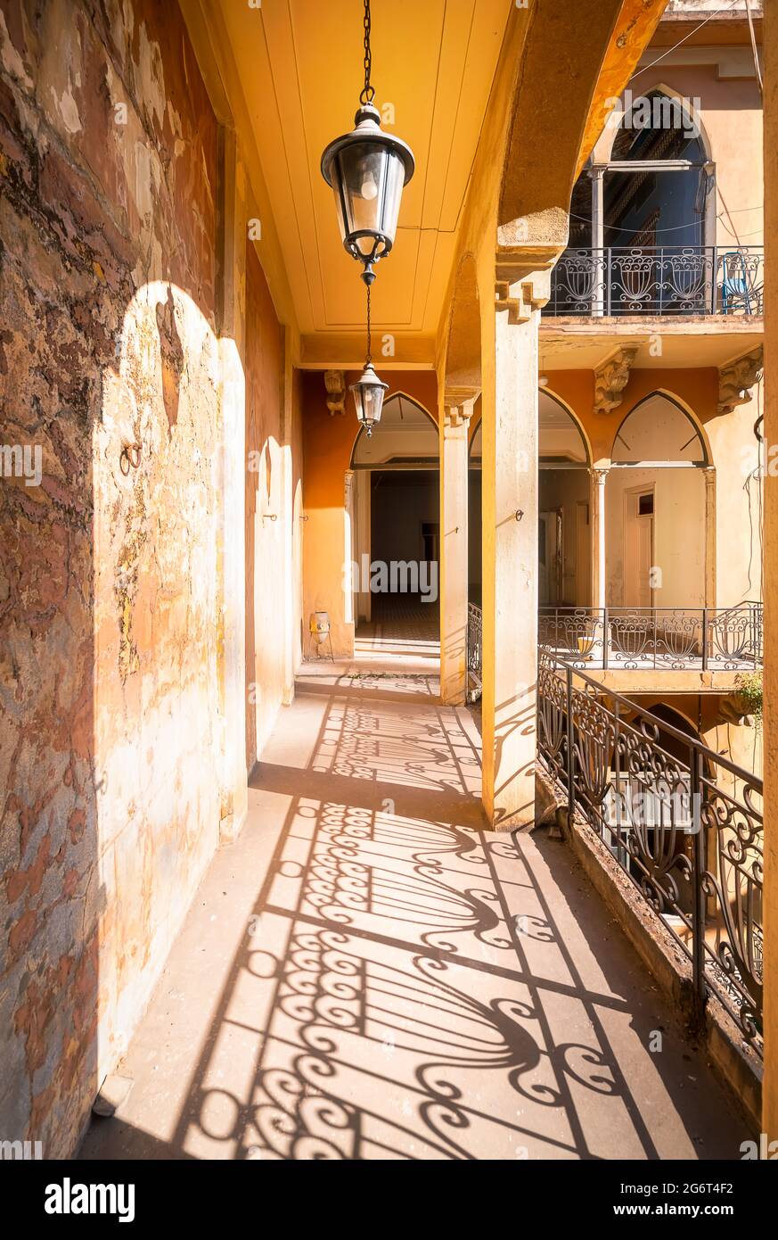 Tabbal Building Endangered Heritage in Beirut, Lebanon Stock Photo - Alamy