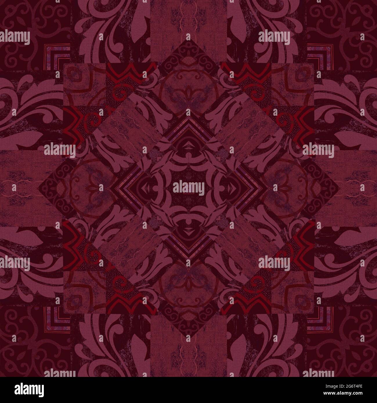 Traditional Scarf Design Stock Photo - Alamy