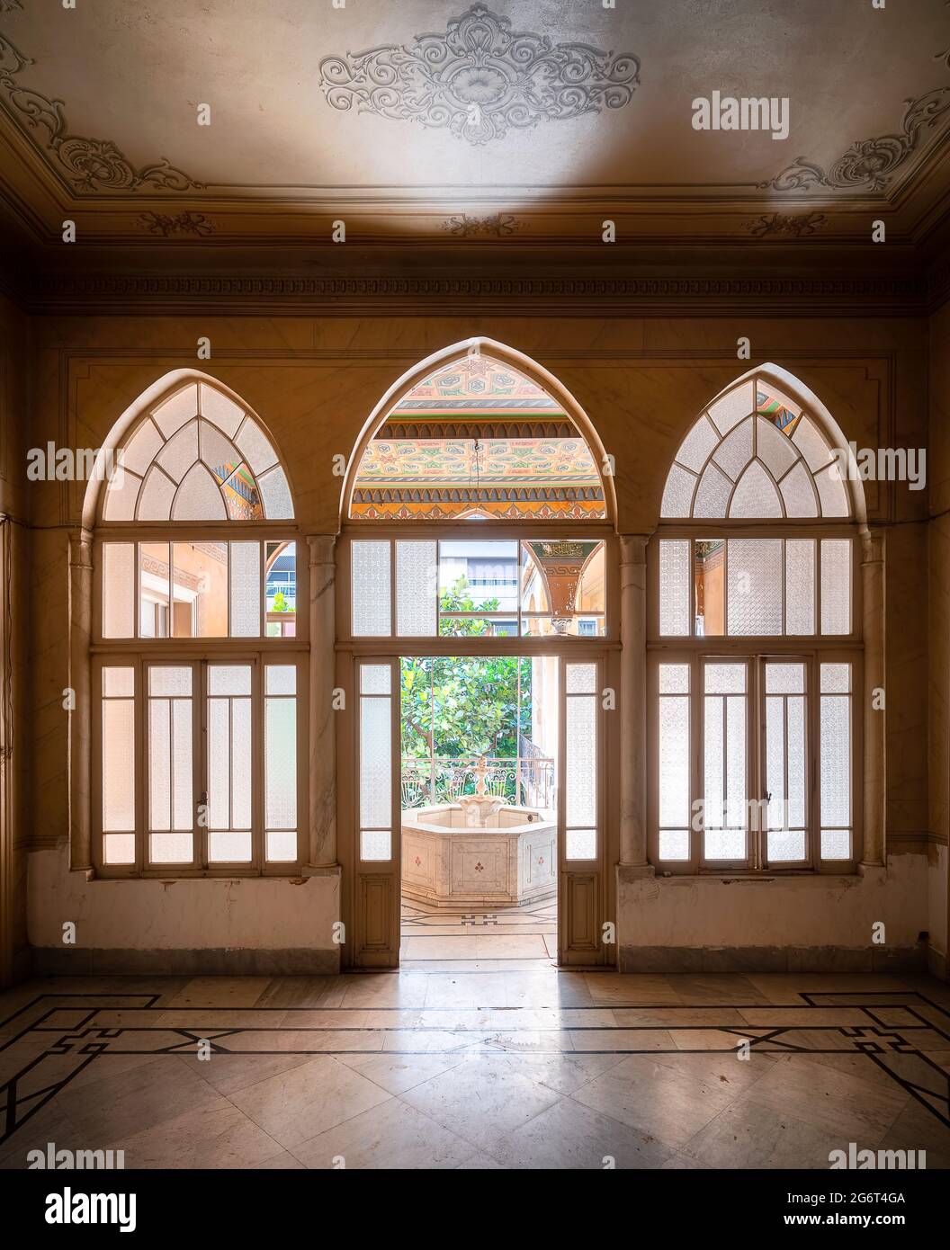 Tabbal Building Endangered Heritage in Beirut, Lebanon Stock Photo - Alamy