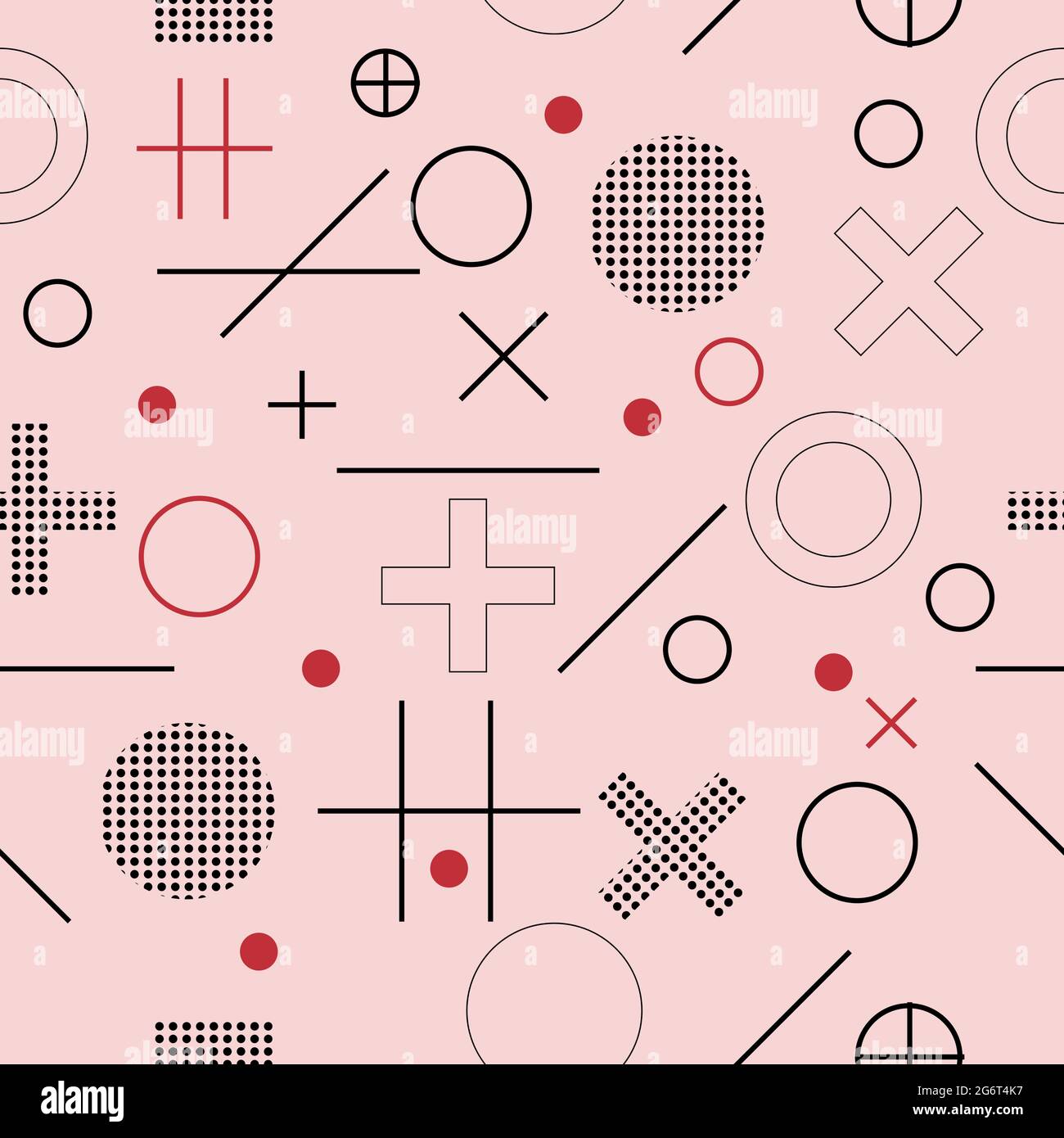Seamless colored background pattern, various geometric shapes - Vector ... Seamless colored background pattern, various geometric shapes - Vector ...