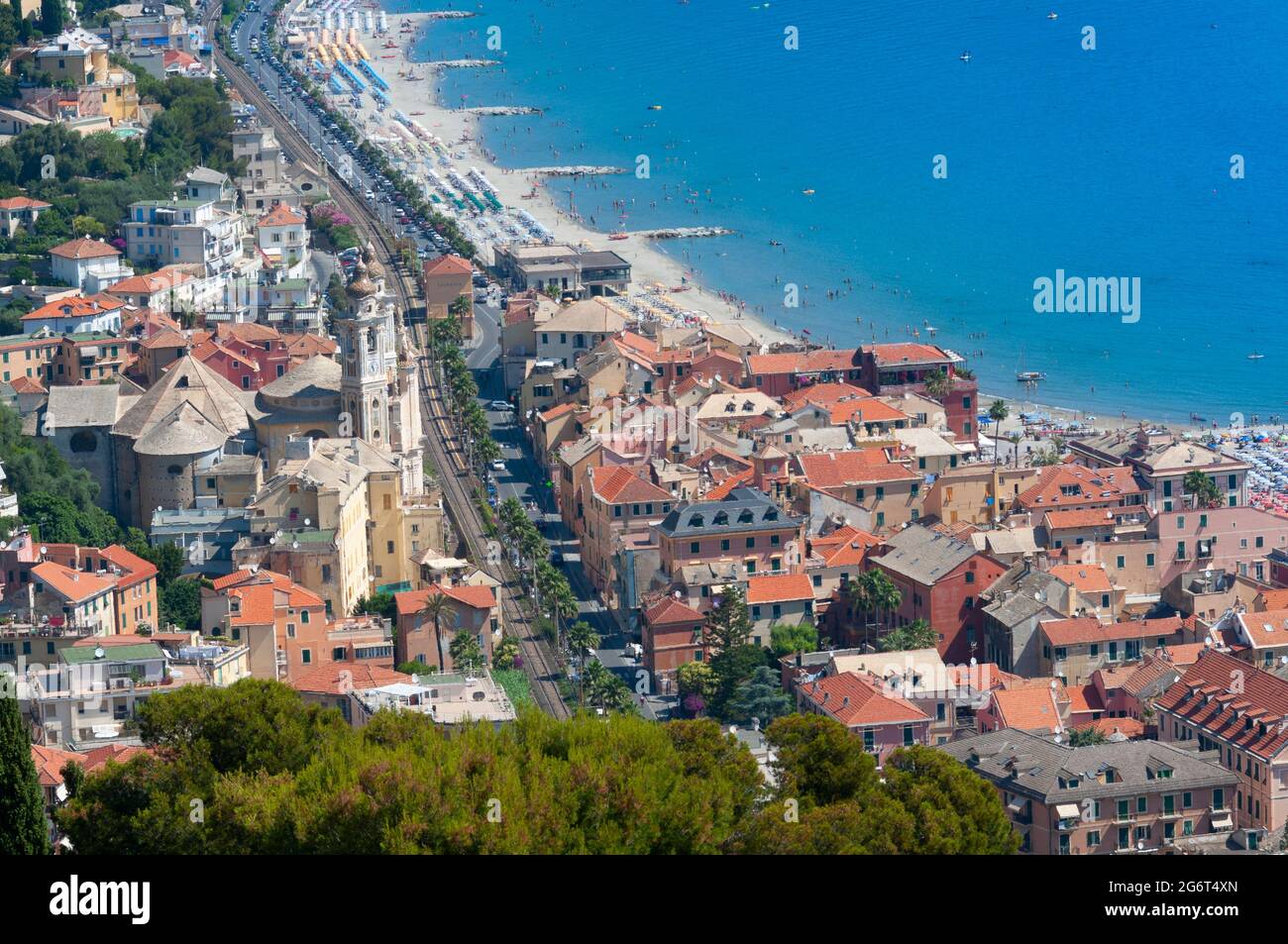 Aerial liguria hi-res stock photography and images - Alamy