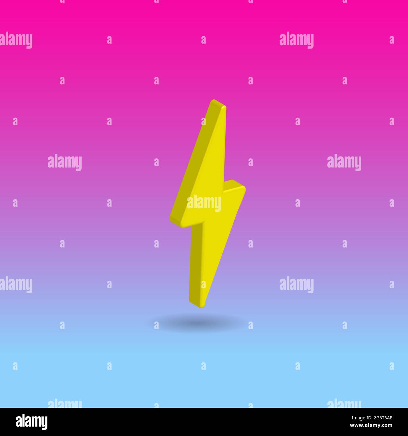 Cartoon electric lightning bolt hi-res stock photography and images - Alamy