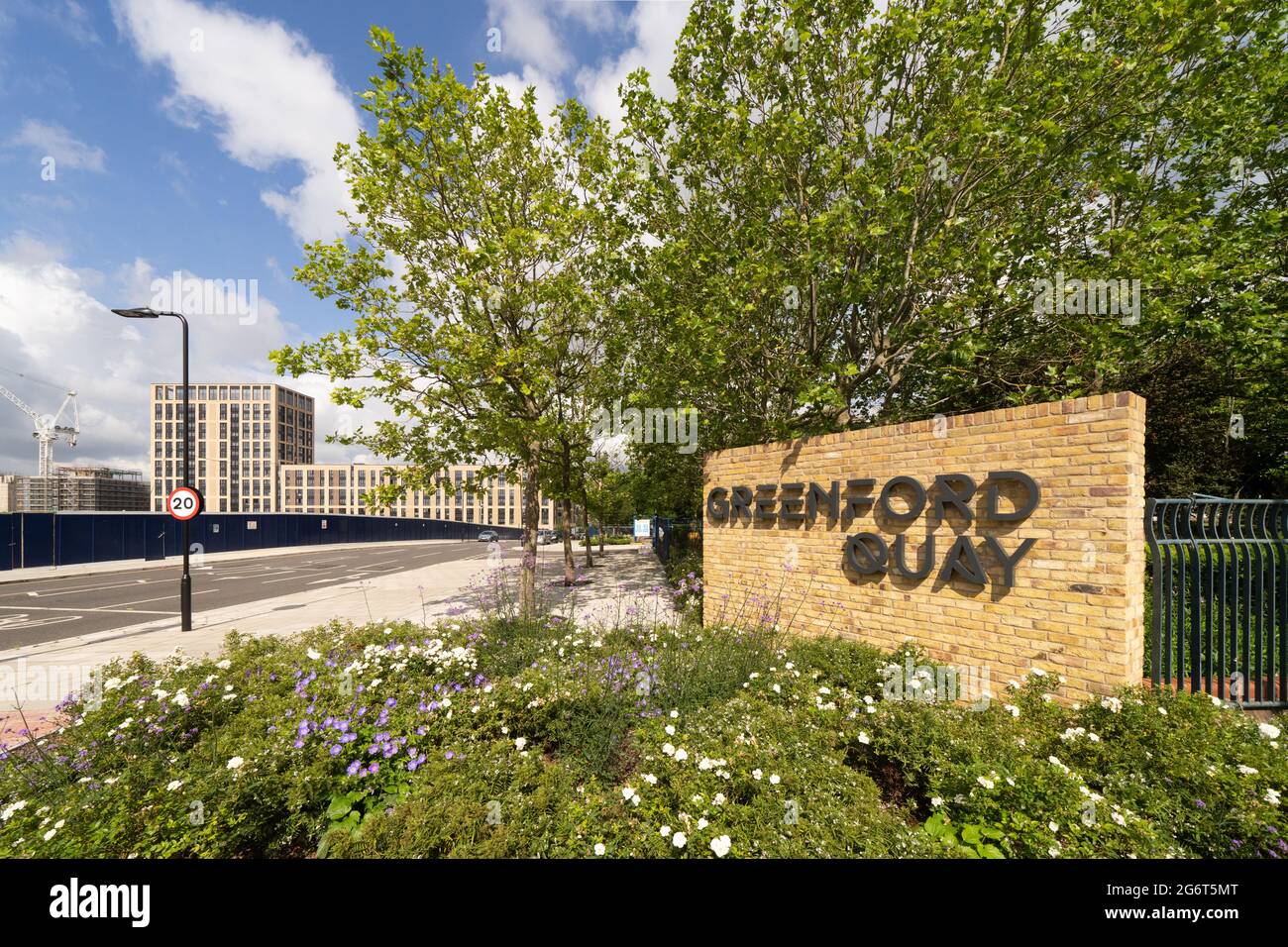 Greenford Quay development, Ealing, London, England Stock Photo - Alamy