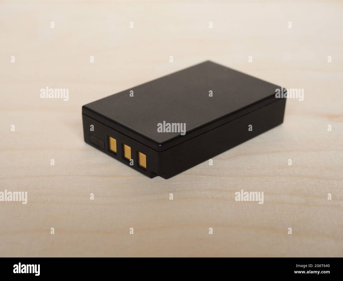 rechargeable lithium-ion battery used for digital camera Stock Photo ...