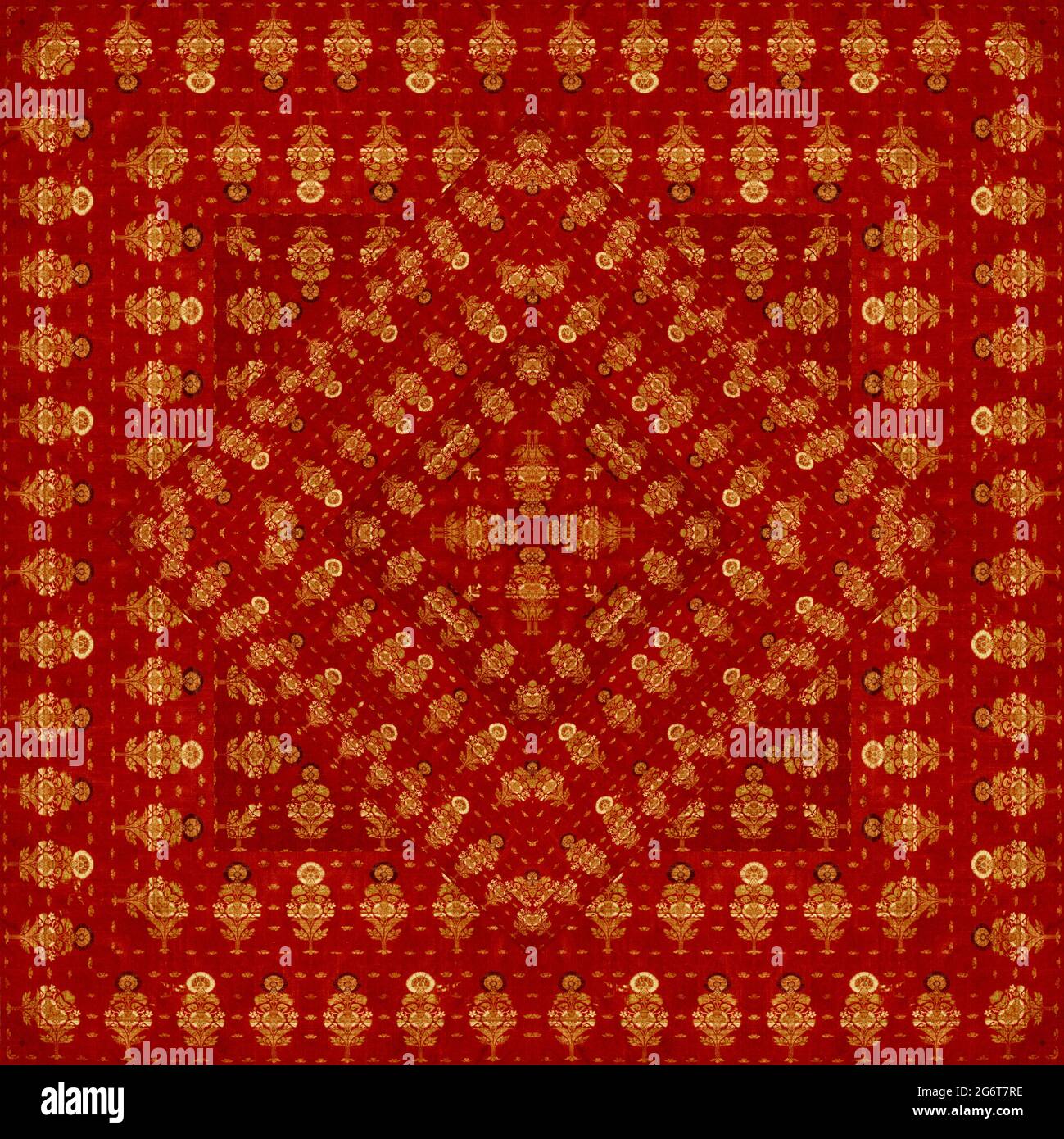 Traditional Scarf Design Stock Photo - Alamy