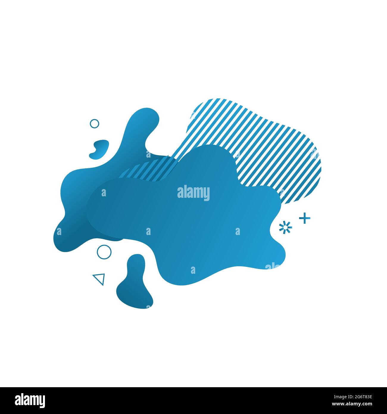 Abstract liquid shape Fluid design Vector illustration Stock Vector ...