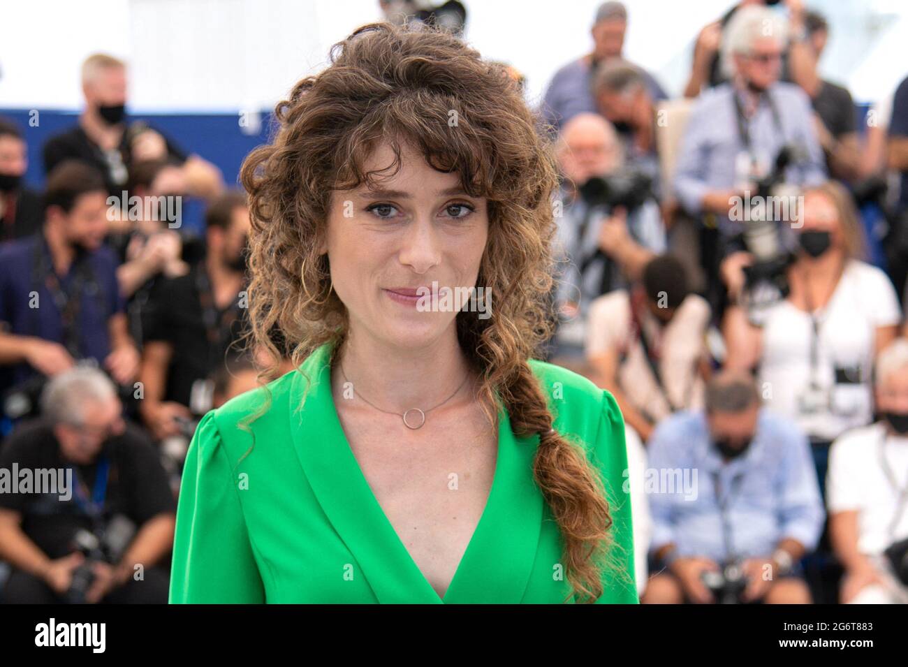 Laura Wandel attending the Un Monde Photocall as part of the 74th ...