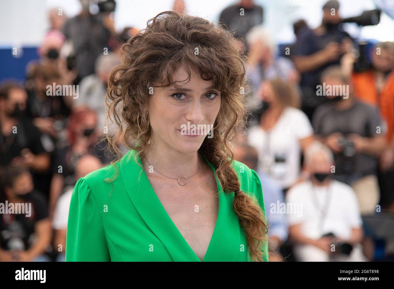 Laura Wandel attending the Un Monde Photocall as part of the 74th ...