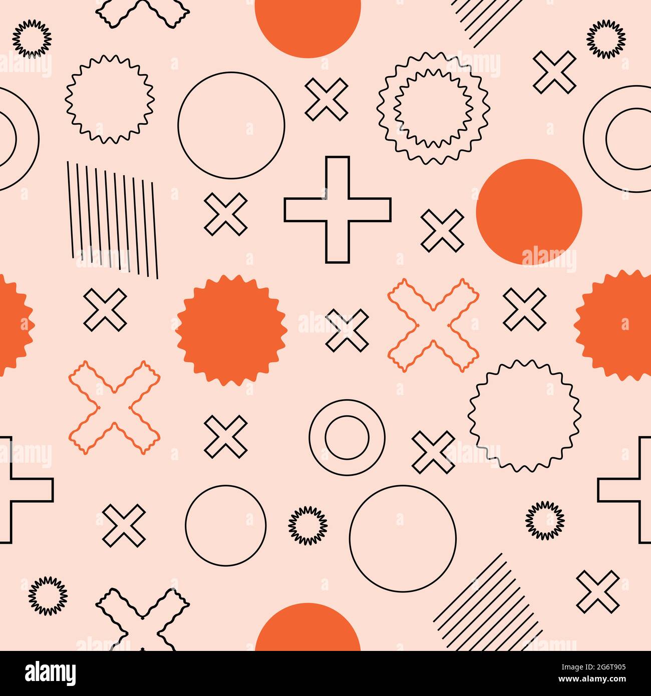 Seamless colored background pattern, various geometric shapes - Vector ... Seamless colored background pattern, various geometric shapes - Vector ...