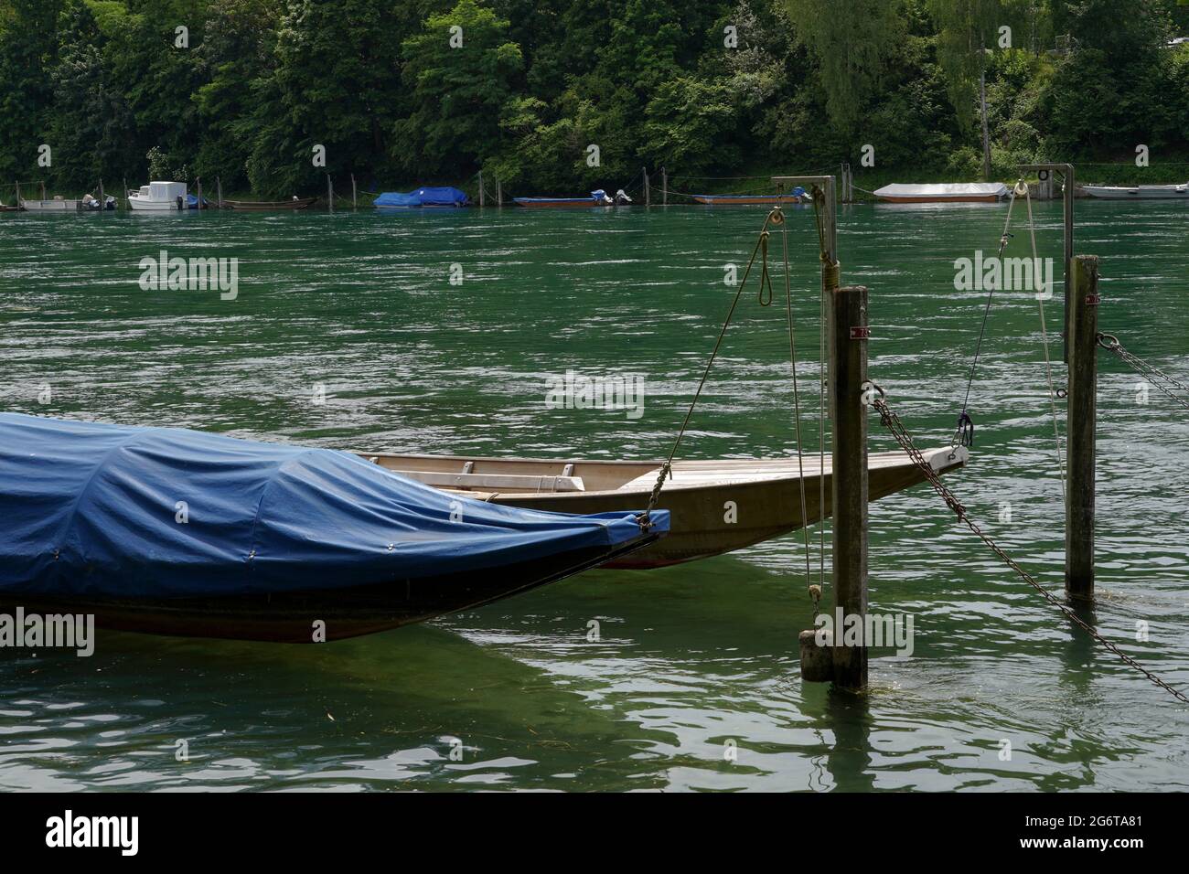 Historic mooring poles hi-res stock photography and images - Alamy