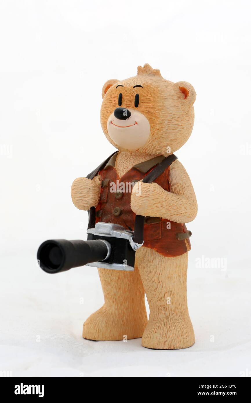 Collectable theme based on photographers and photographers. Teddy bear ...