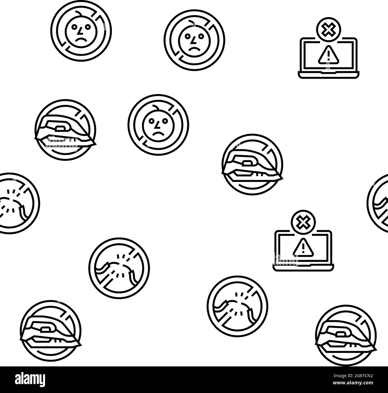 Child Life Safety Vector Seamless Pattern Stock Vector Image & Art - Alamy