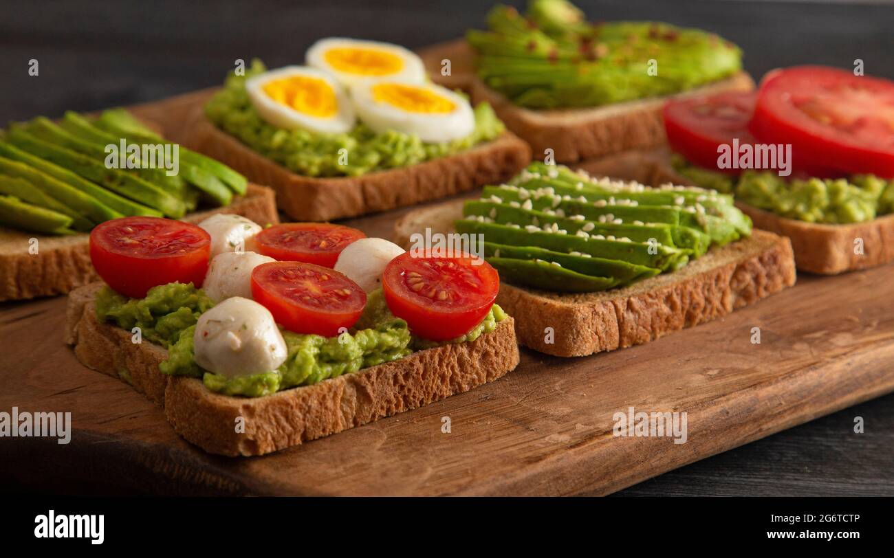 Toast varieties hi-res stock photography and images - Alamy