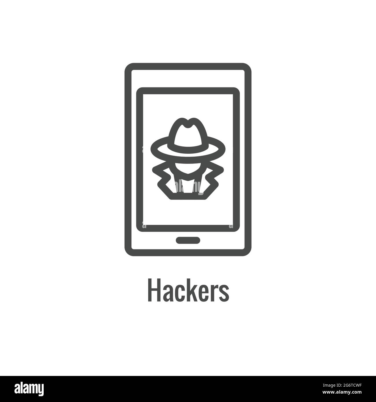 Certified Ethical Hacking icon showing security or hacking idea Stock ...