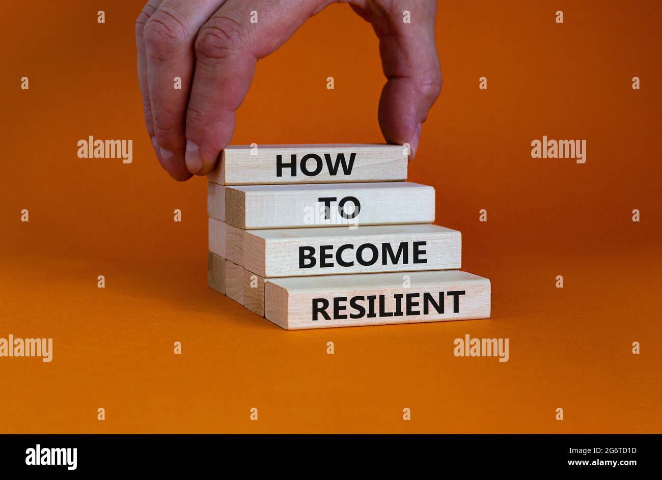 How to become resilient symbol. Concept words 'How to become resilient ...