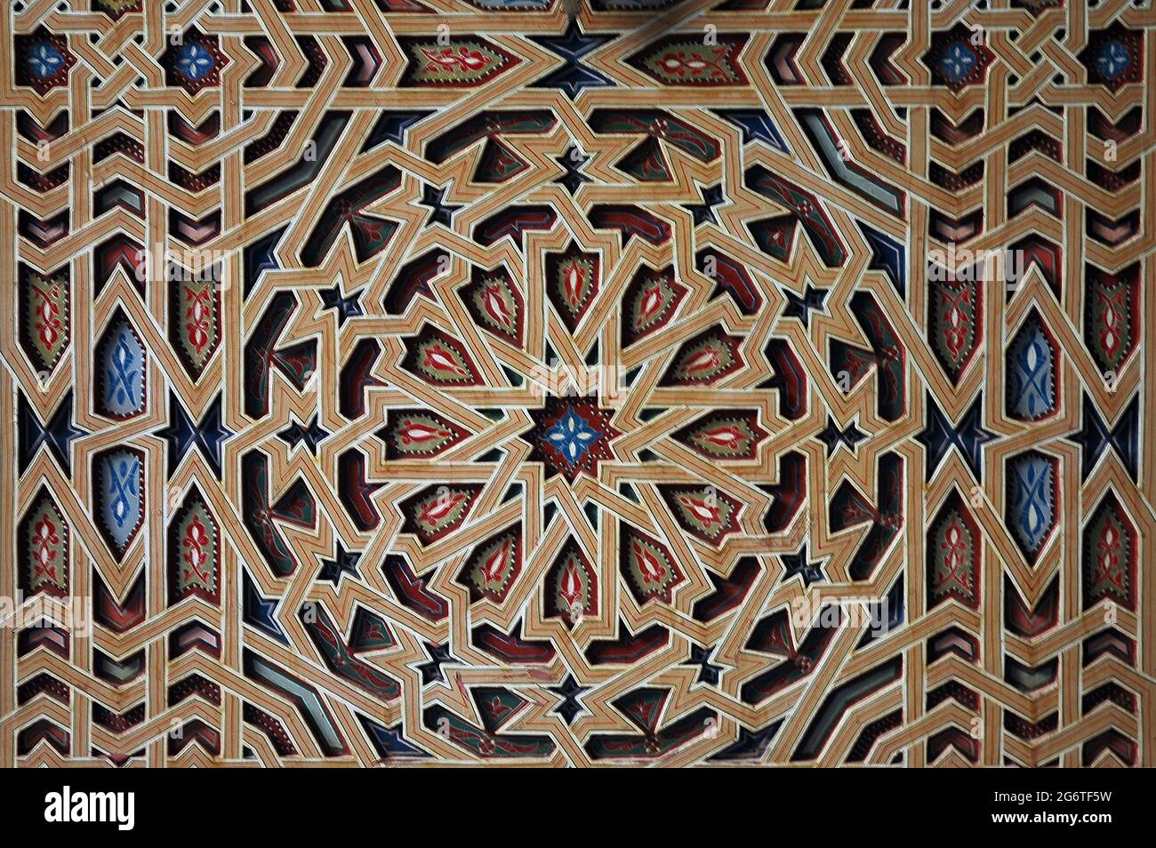Traditional and handicraft zellige (tile) in Morocco Stock Photo - Alamy