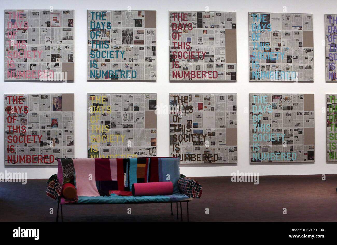 The twisting Luma tower clad in reflective aluminium tiles, designed by ...