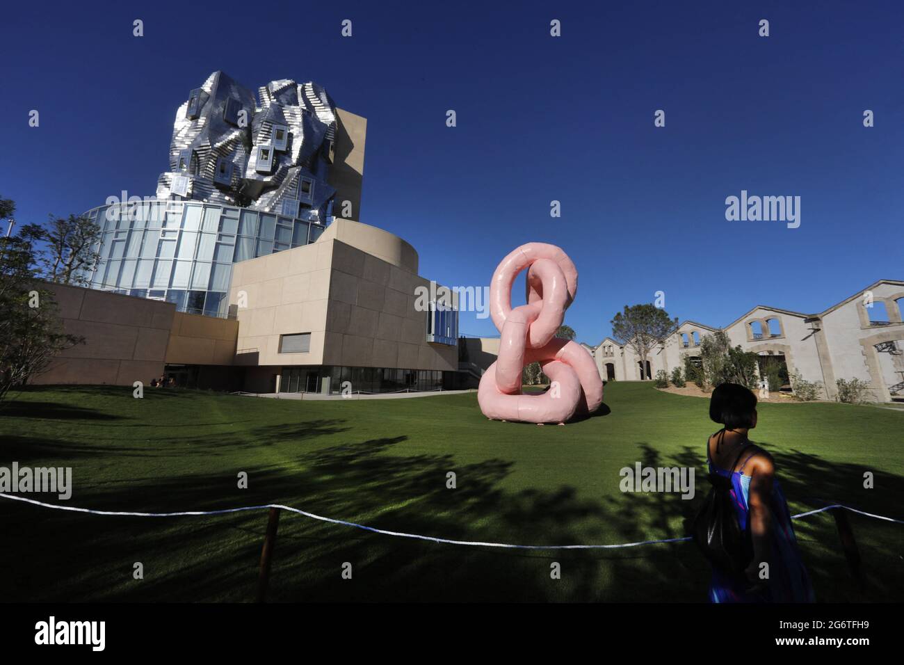 The twisting Luma tower clad in reflective aluminium tiles, designed by ...