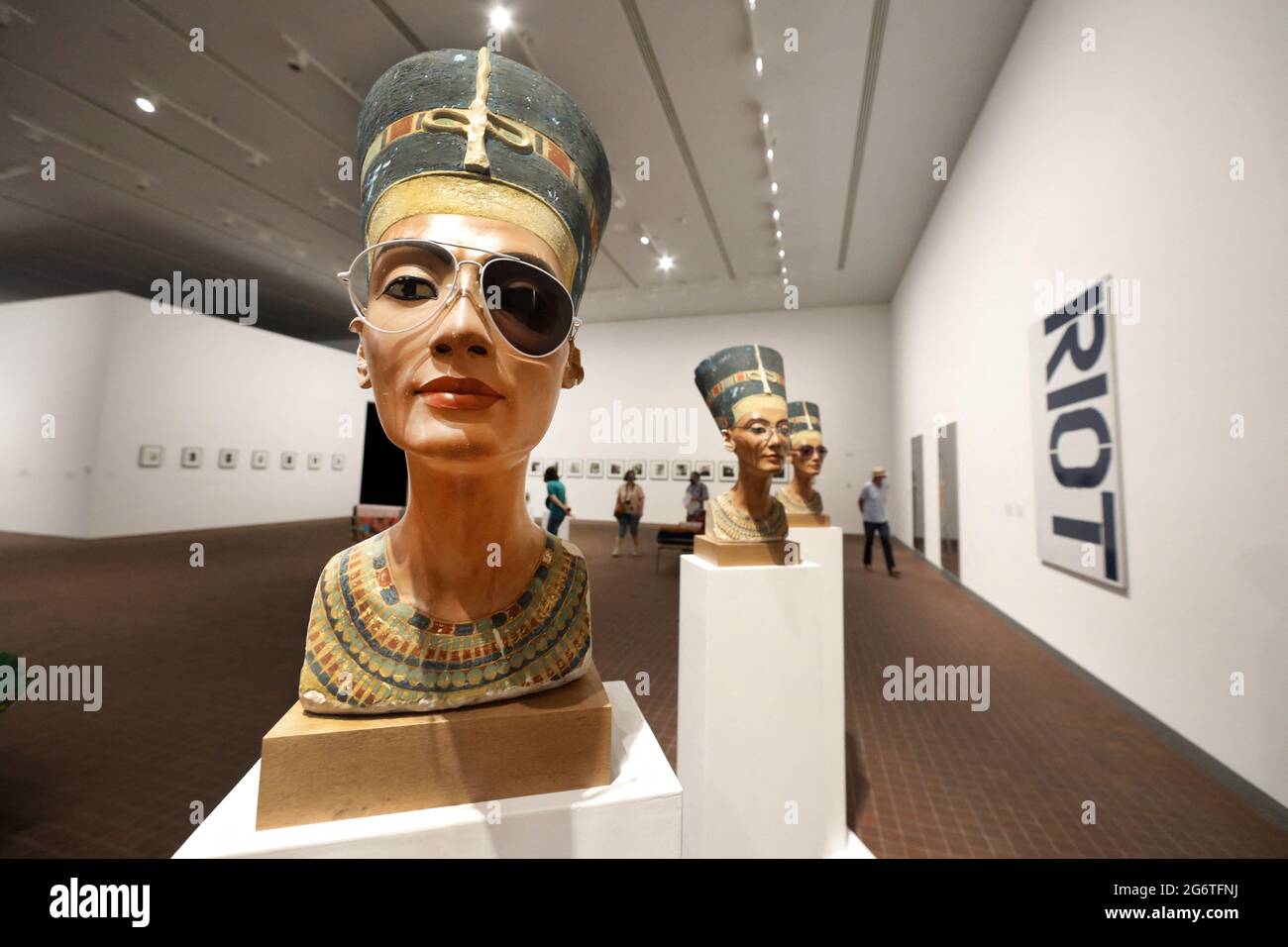 The twisting Luma tower clad in reflective aluminium tiles, designed by ...