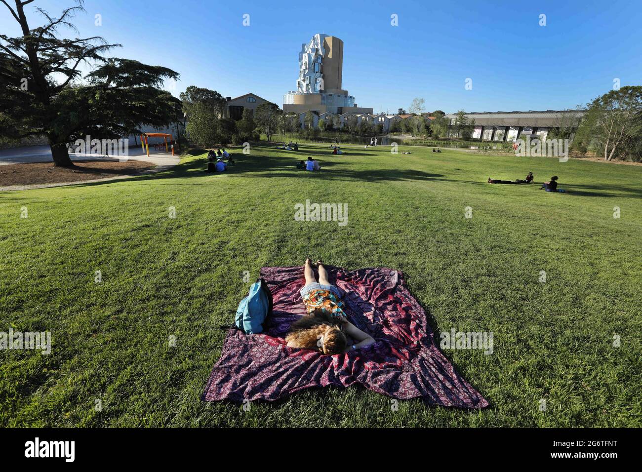 The twisting Luma tower clad in reflective aluminium tiles, designed by ...