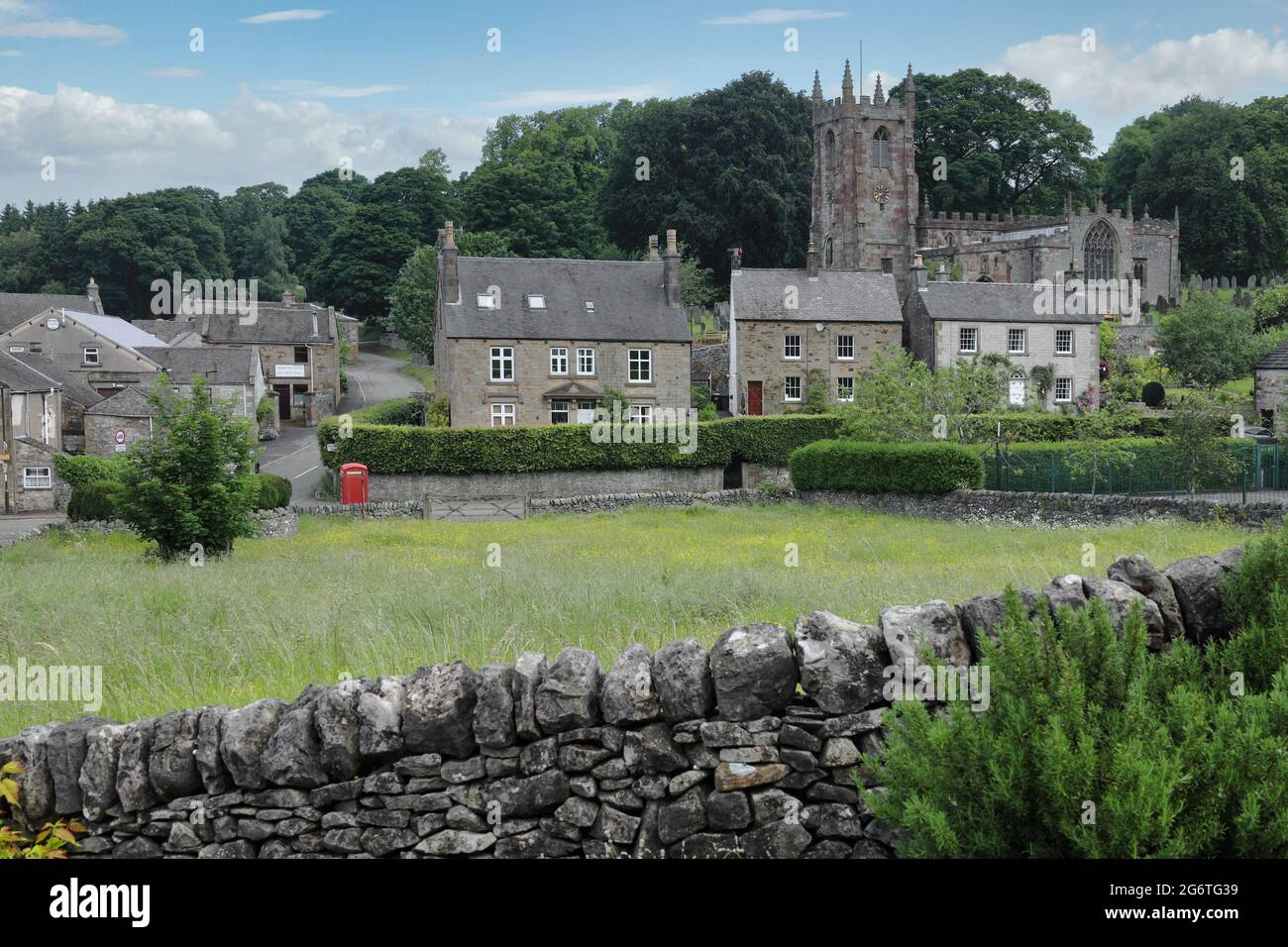 Hartington village church hi-res stock photography and images - Alamy