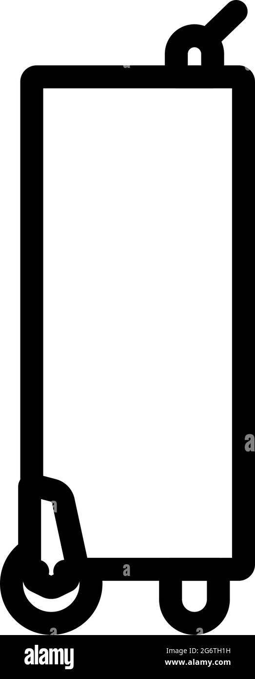 Icon Of Studio Photo Light Bag. Bold outline design with editable ...