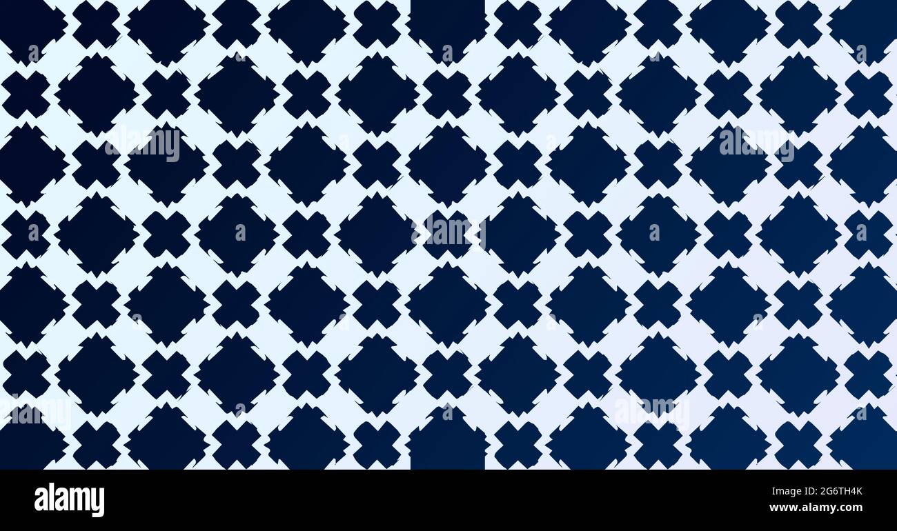 Blue Continuous Pattern Design Abstract Background concept with ...