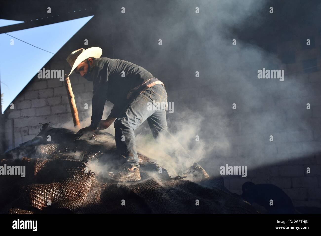 Production de mezcal hi-res stock photography and images - Alamy