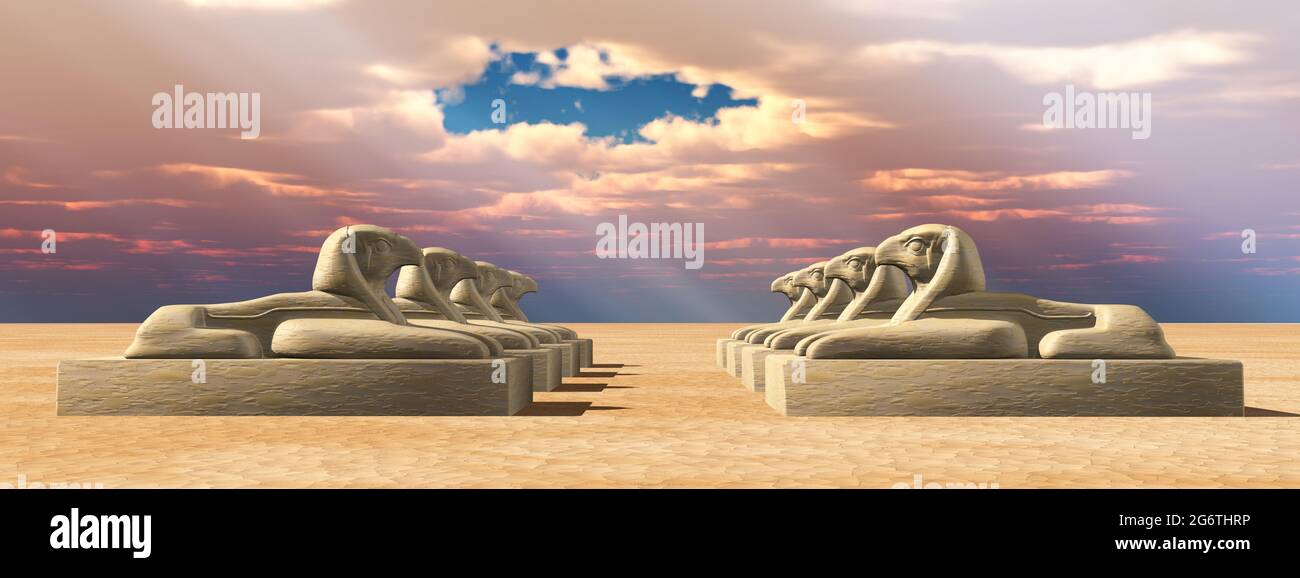 Horus sphinx hi-res stock photography and images - Alamy