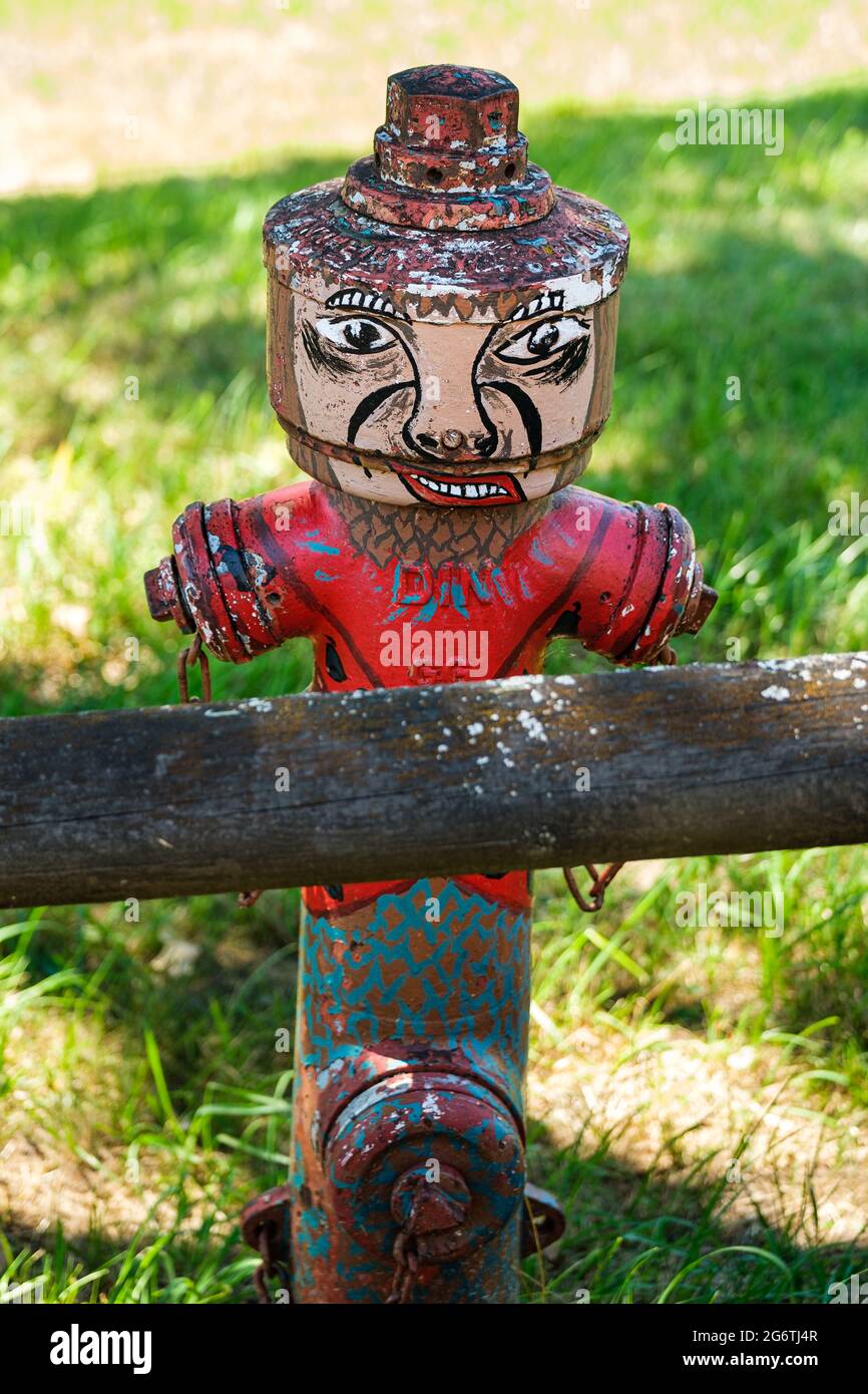 Creative painted fire hydrant hi-res stock photography and images - Alamy