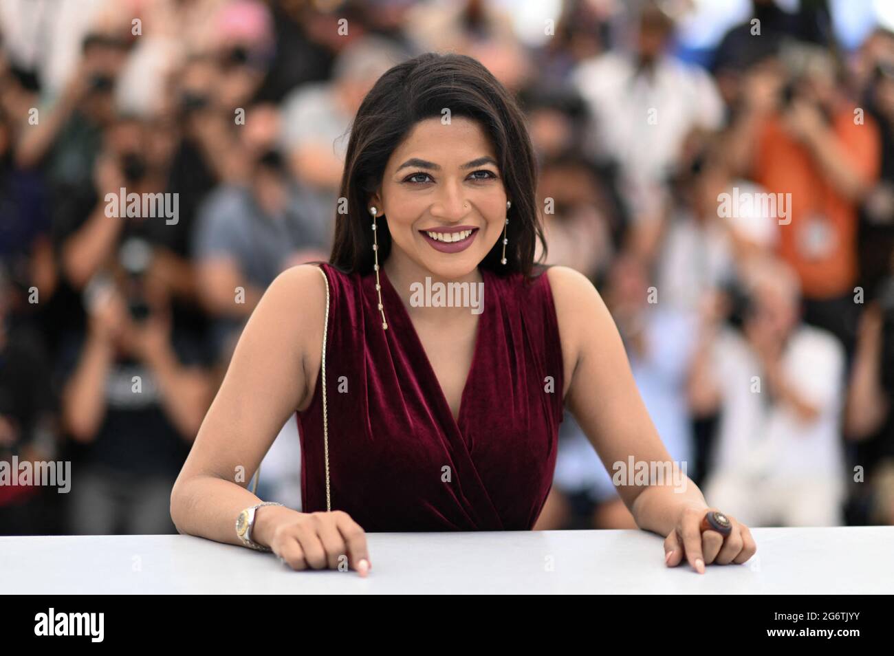 Azmeri Haque Badhon attending the Rehana Maryam Noor Photocall as part of the 74th Cannes ...
