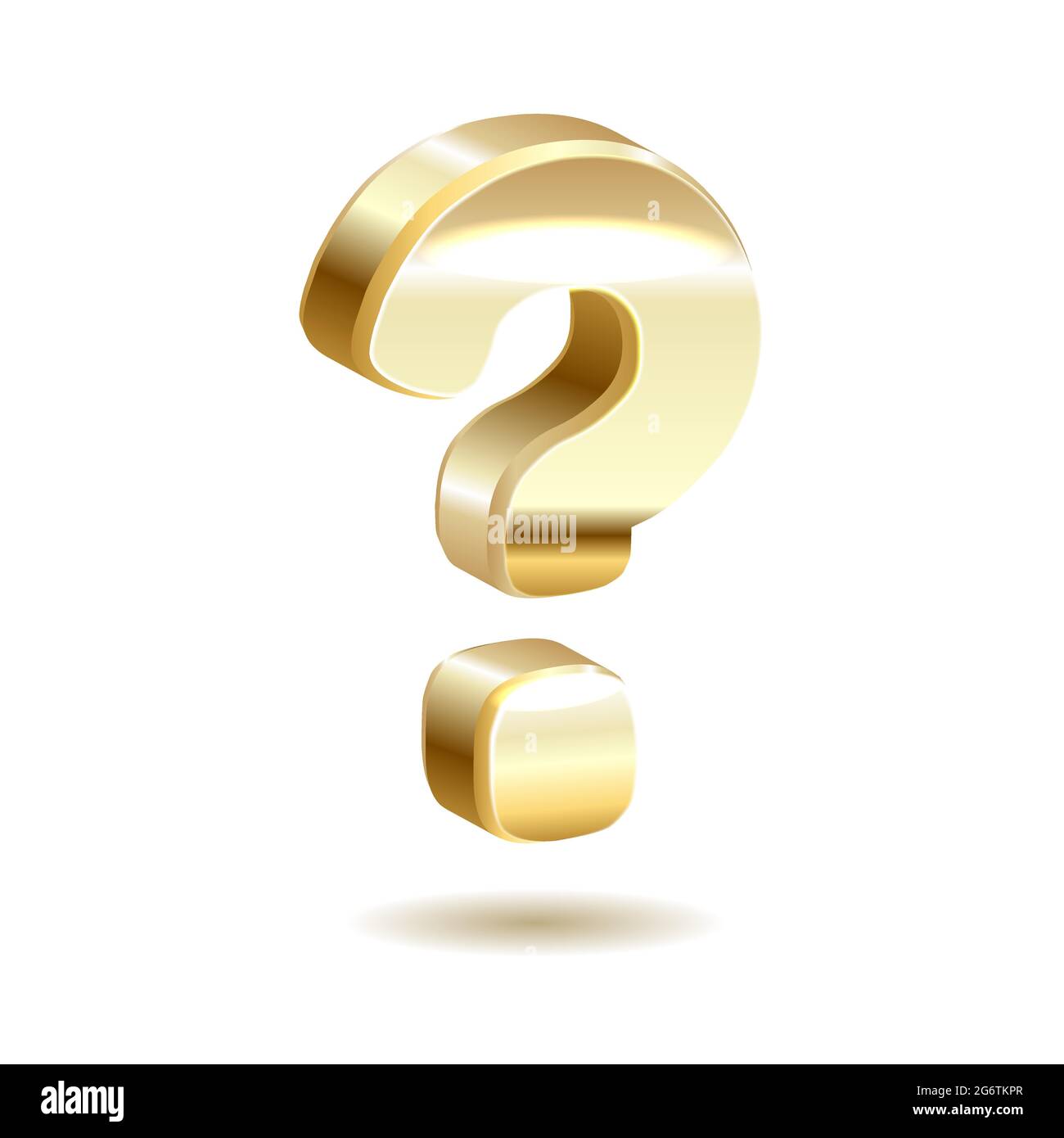 abstract large question mark golden vector Stock Vector Image & Art - Alamy