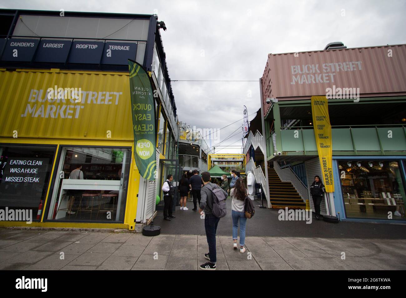 Buck street market, Camden Market Camden town, London, UK Stock Photo ...