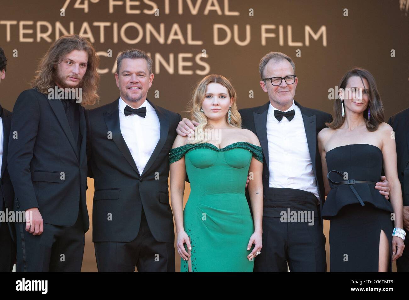 Idir Azougli, Matt Damon, Abigail Breslin, director Tom McCarthy and ...
