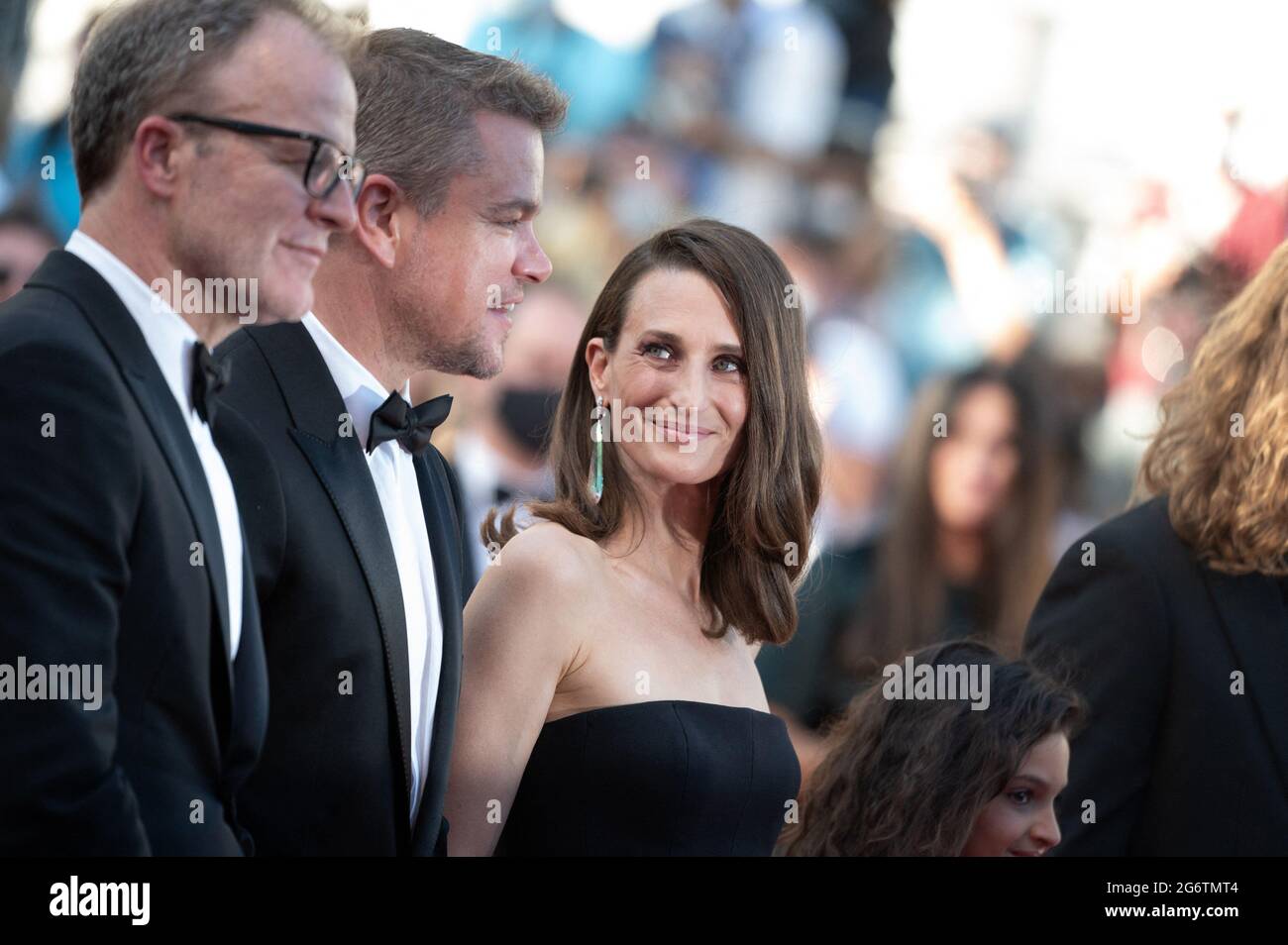 Camille Cottin, Matt Damon and director Tom McCarthy attend the ...