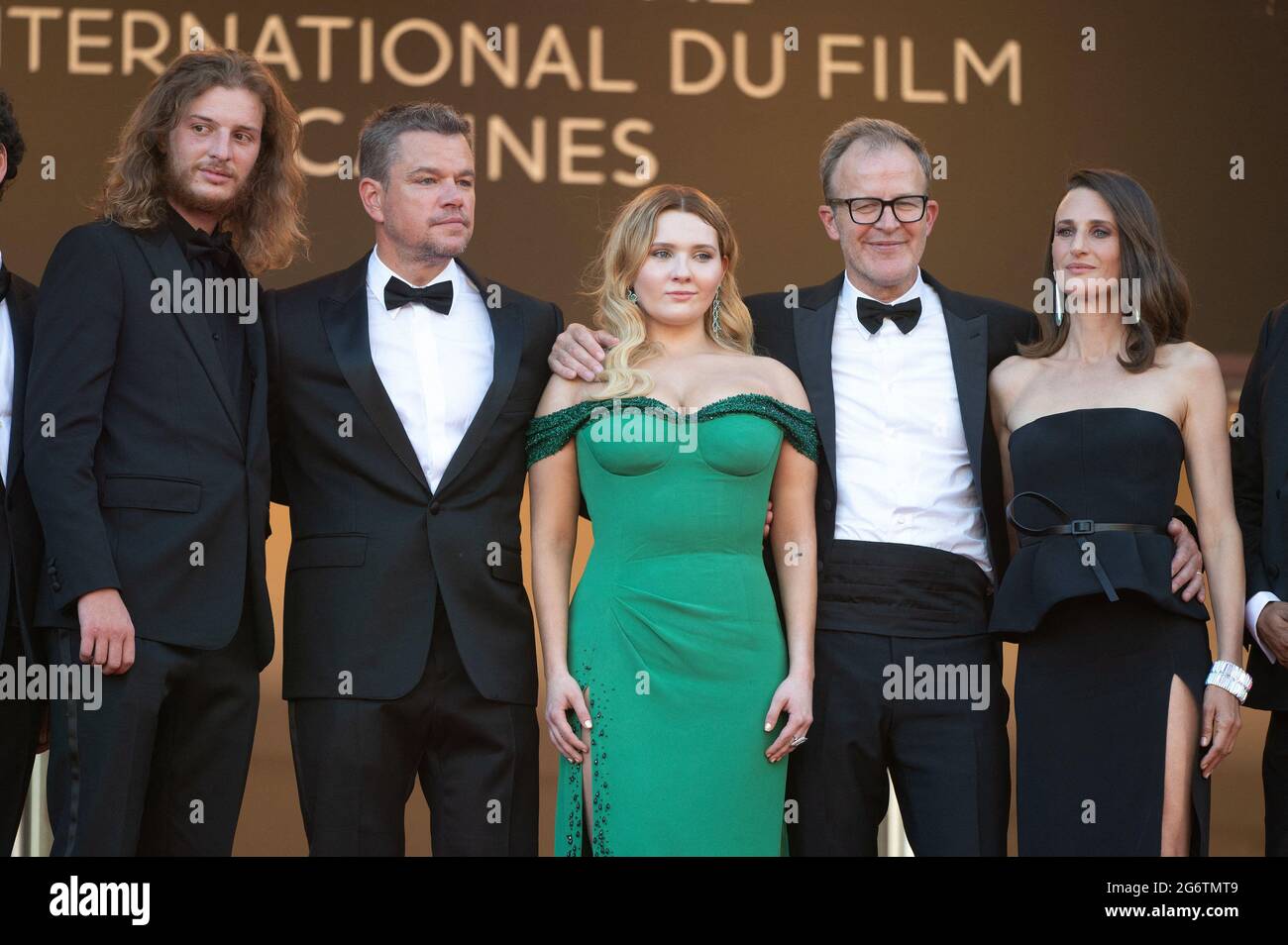 Idir Azougli, Matt Damon, Abigail Breslin, director Tom McCarthy and ...