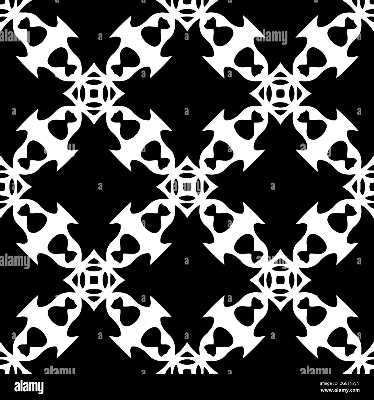 floral seamless pattern background.Geometric ornament for wallpapers ...