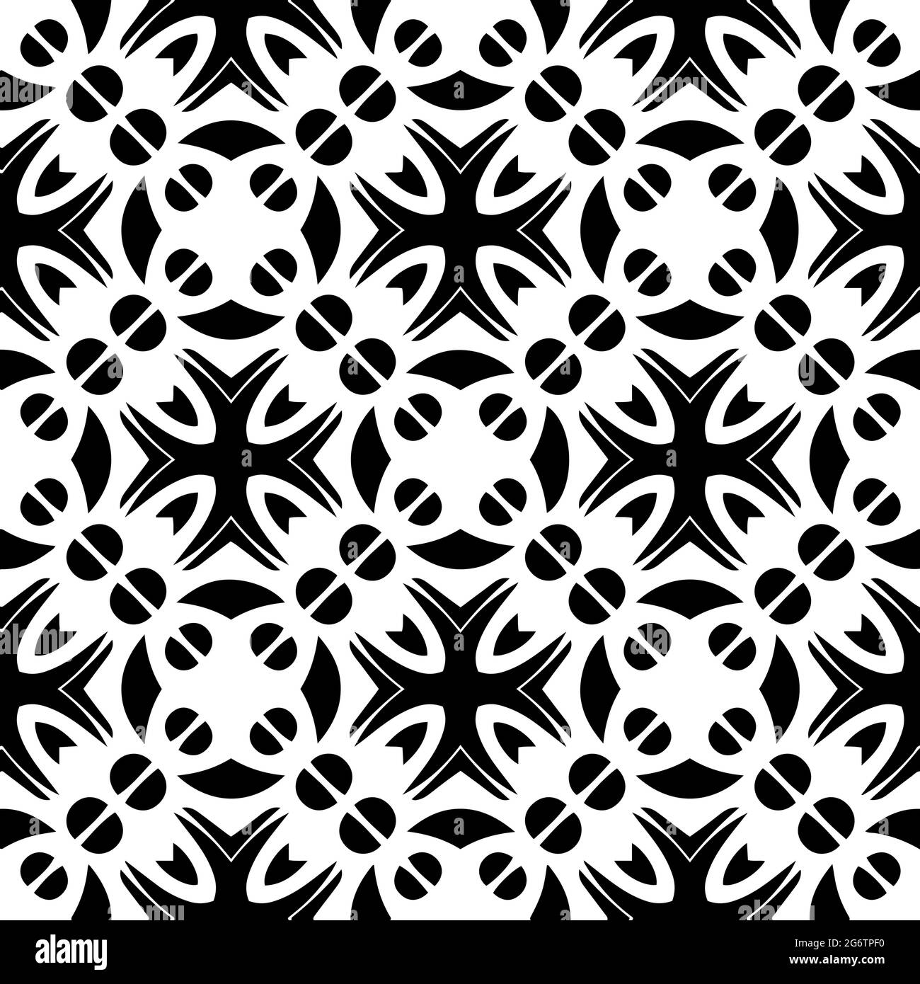 floral seamless pattern background.Geometric ornament for wallpapers ...