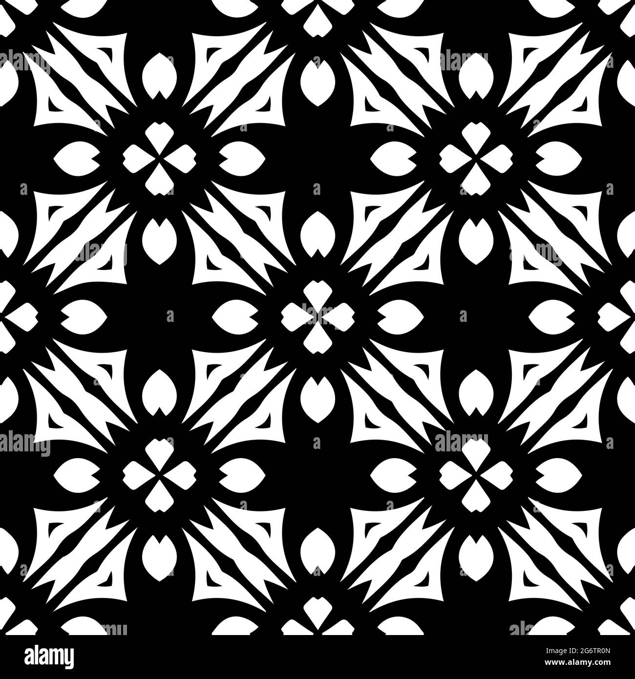 floral seamless pattern background.Geometric ornament for wallpapers ...