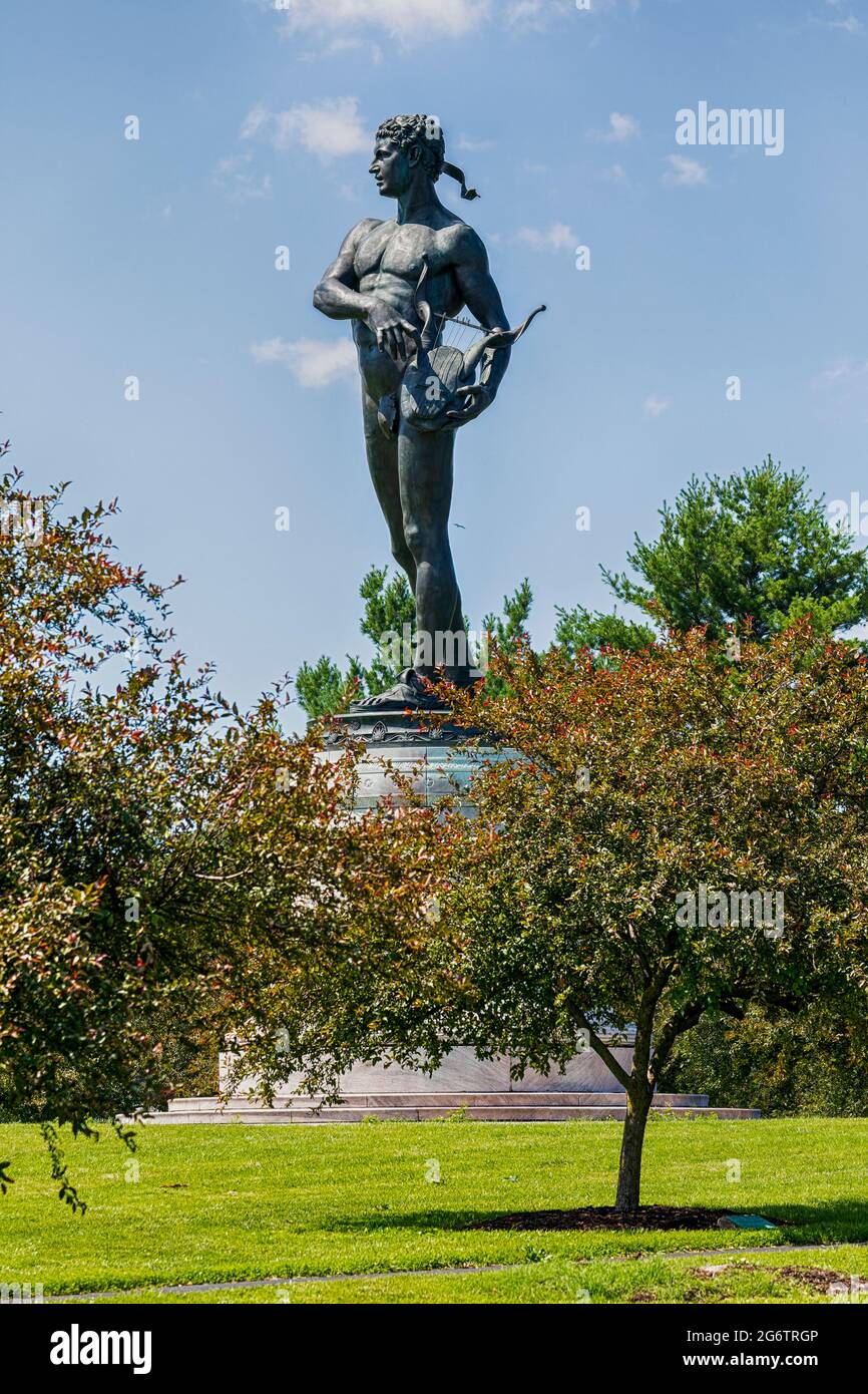 Orpheus with the Awkward Foot is a monument dedicated to Francis Scott ...