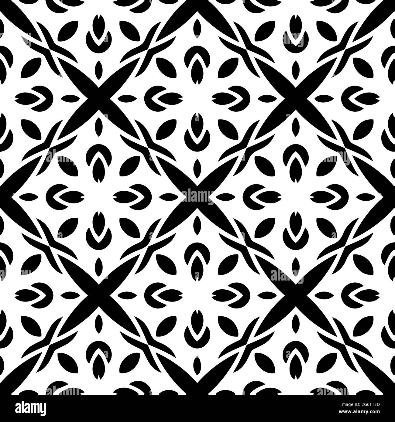 floral seamless pattern background.Geometric ornament for wallpapers ...