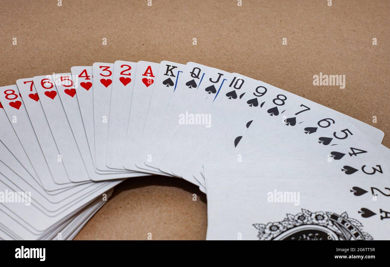 Spread Cards High Resolution Stock Photography and Images - Alamy