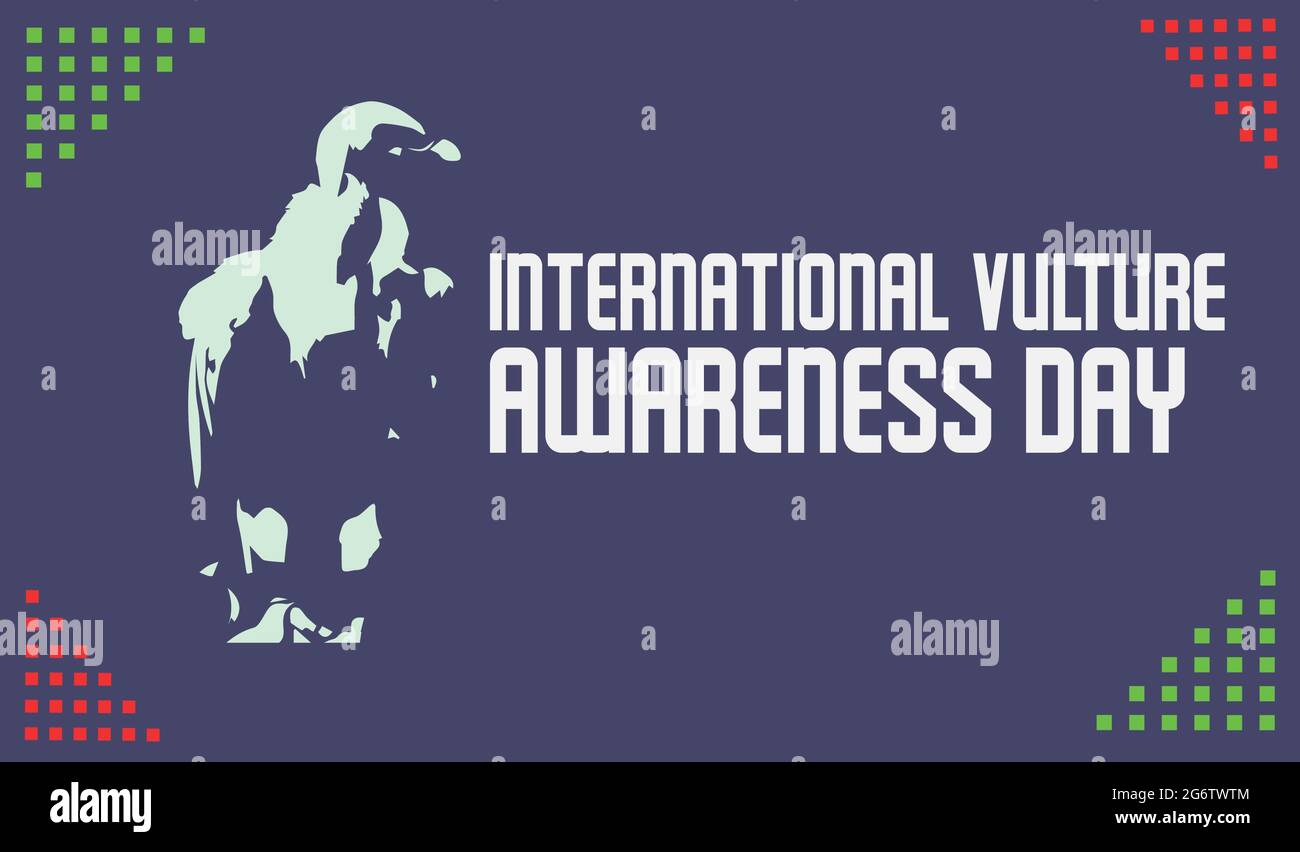 International Vulture Awareness Day vector template Stock Vector Image ...