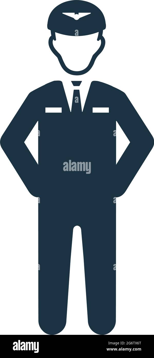 Policeman, sergeant icon - Vector EPS file. Perfect use for print media ...