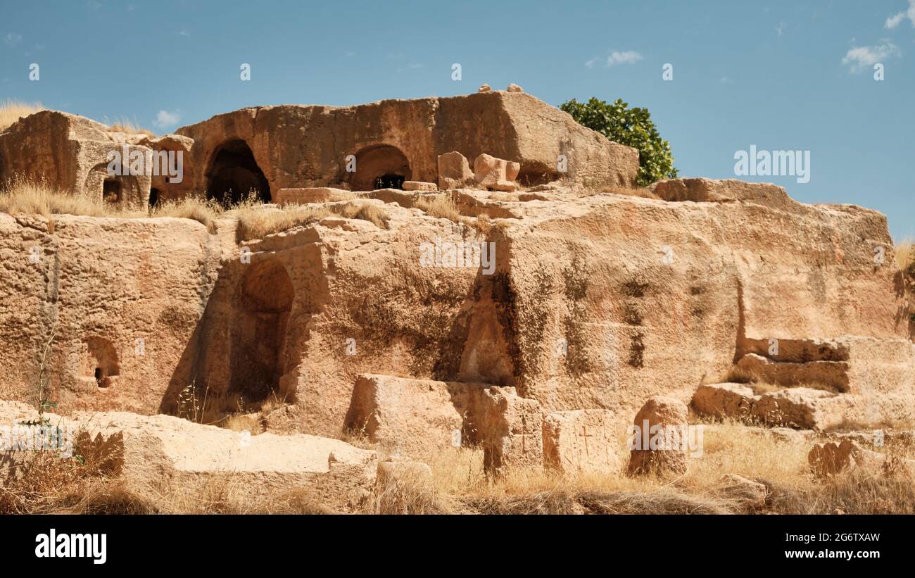 Ruins of Dara Ancient city, East Roman fortress city in northern ...