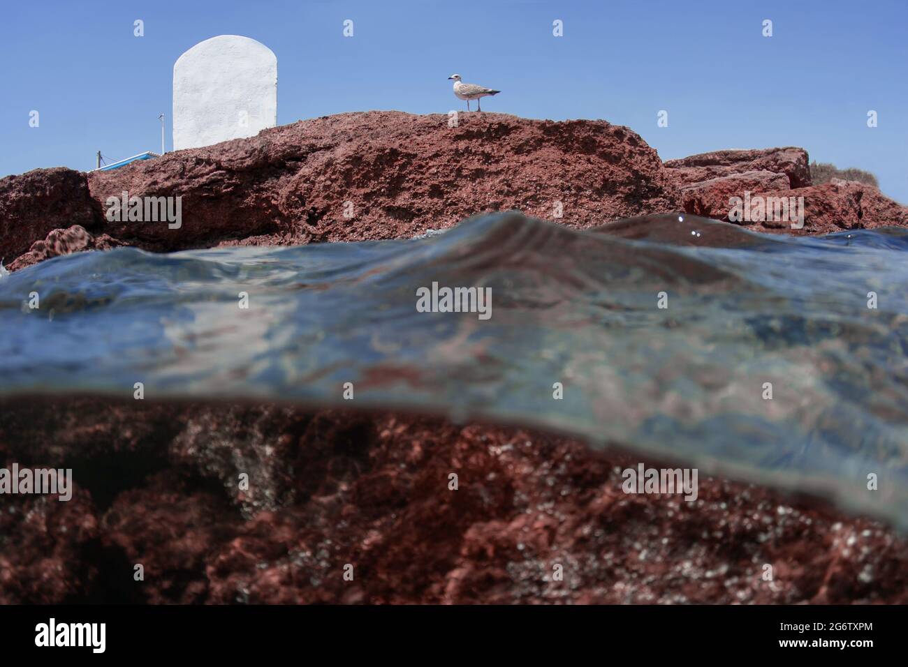 Split underwater hi-res stock photography and images - Alamy