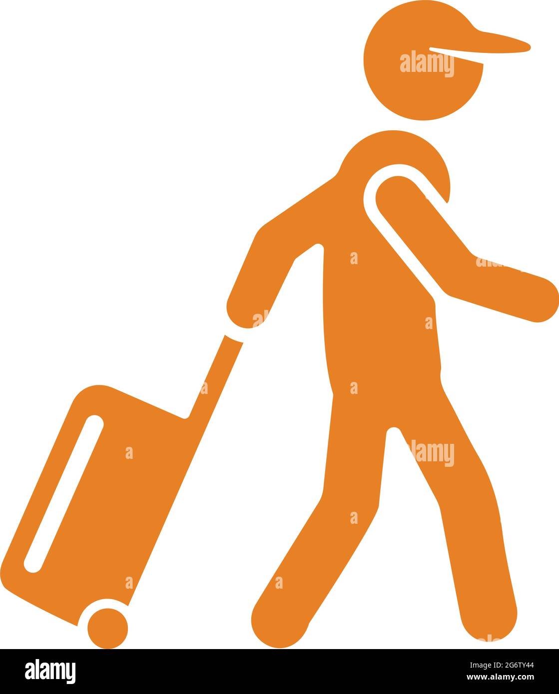 Passenger walking Stock Vector Images - Alamy