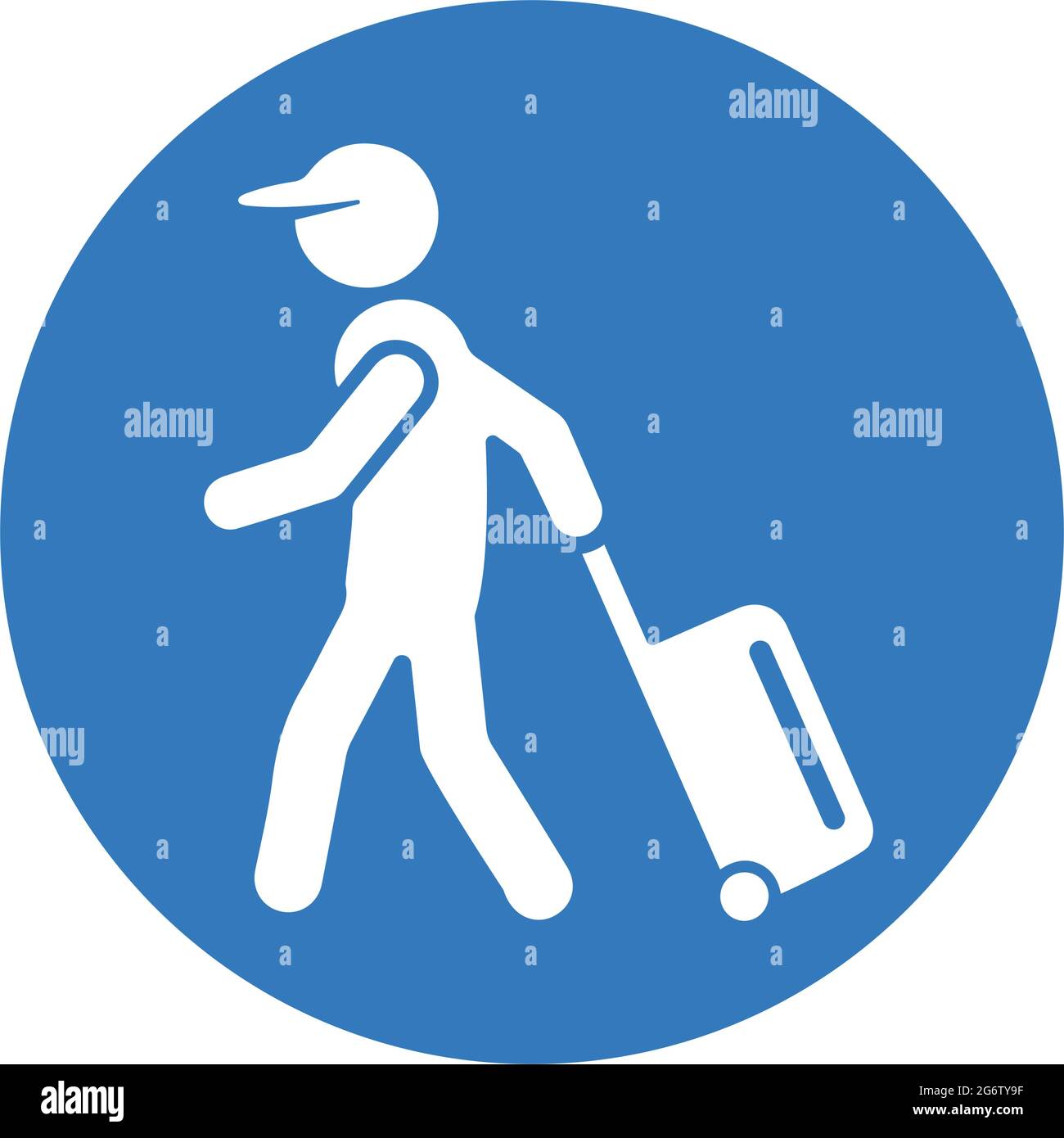 Walking single file Cut Out Stock Images & Pictures - Alamy