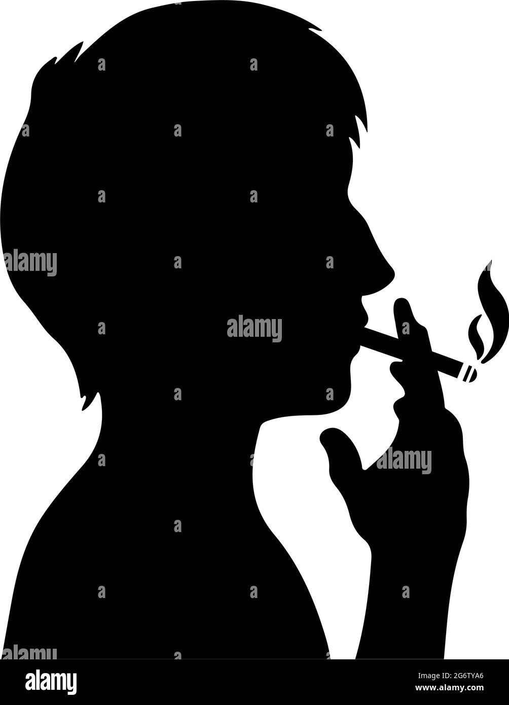 Tobacco, male, smoking icon - Simple editable vector EPS file Stock ...
