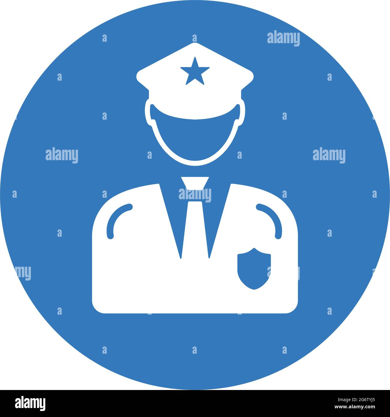 Guard, military icon is isolated on white background. Use for graphic ...